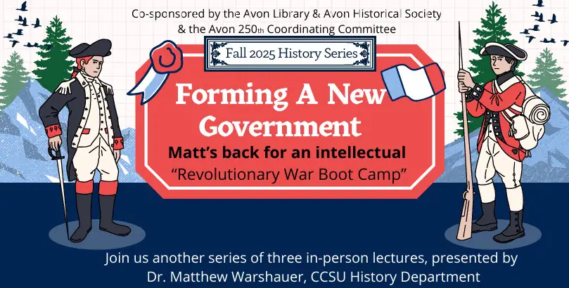 The New Nation: Washington Takes the Reigns - Avon Historical Society